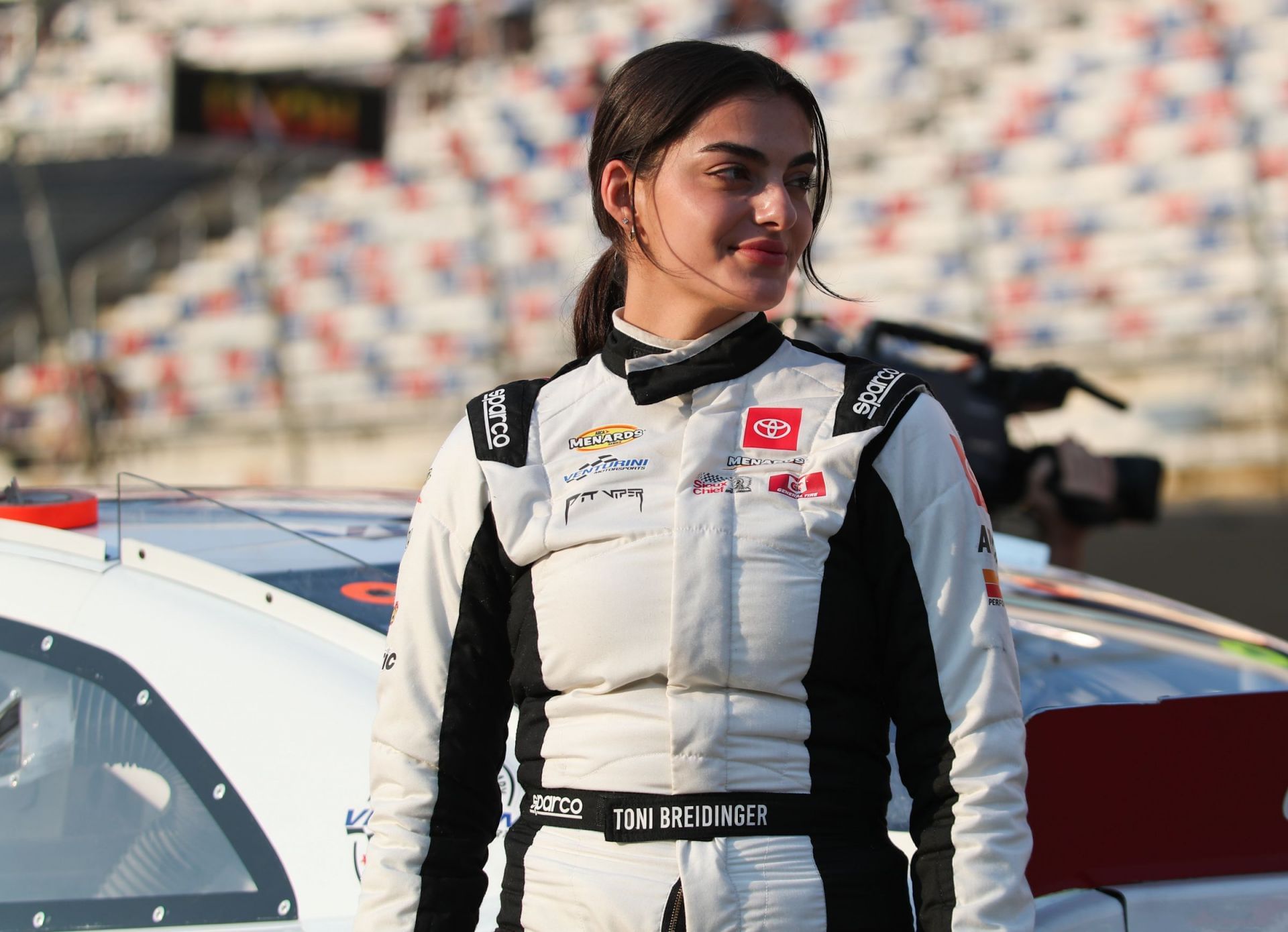 “Really proud to be able to represent the sport”: NASCAR history maker ...