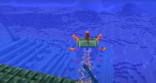 Minecart with TNT in Minecraft