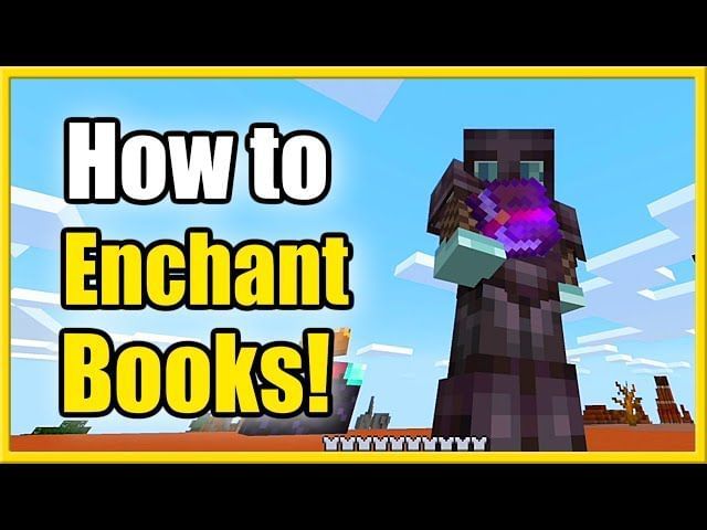 How to use enchanted books in Minecraft (2023)