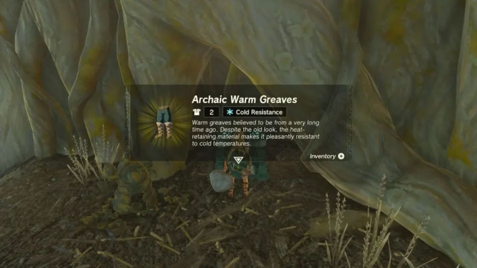 How to get the Archaic Warm Greaves in The Legend of Zelda Tears of the ...