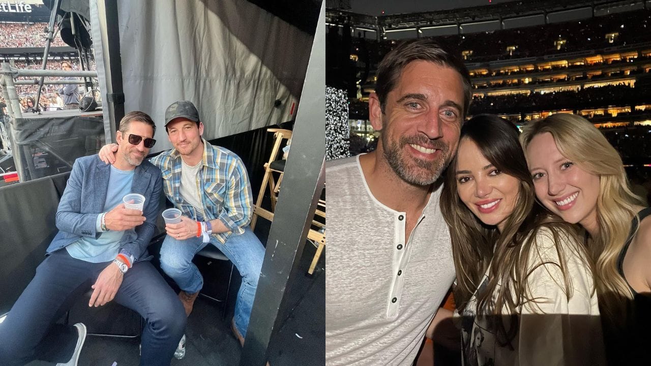 IN PHOTOS: Aaron Rodgers shares 'incredible weekend' photos from Taylor ...