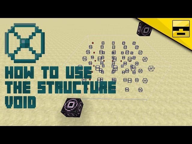 Structure Void in Minecraft