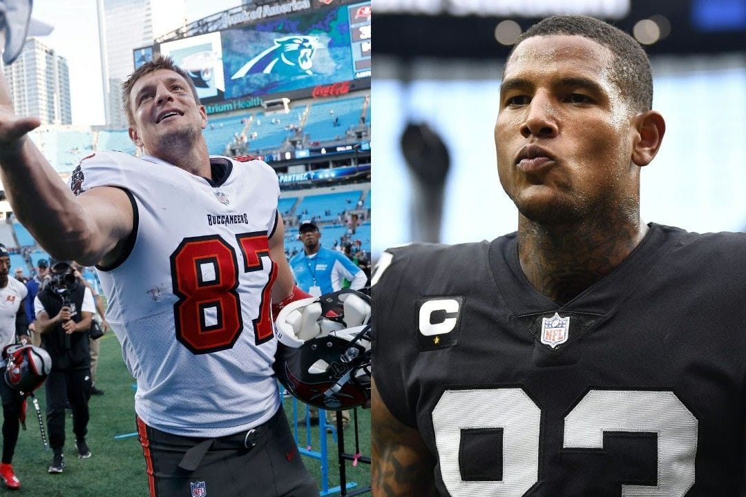Rob Gronkowski gets candid on shock Darren Waller trade with huge ...