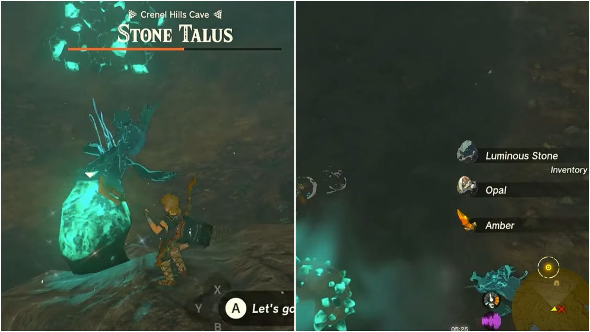 Where to find Luminous Stone in The Legend of Zelda Tears of the Kingdom