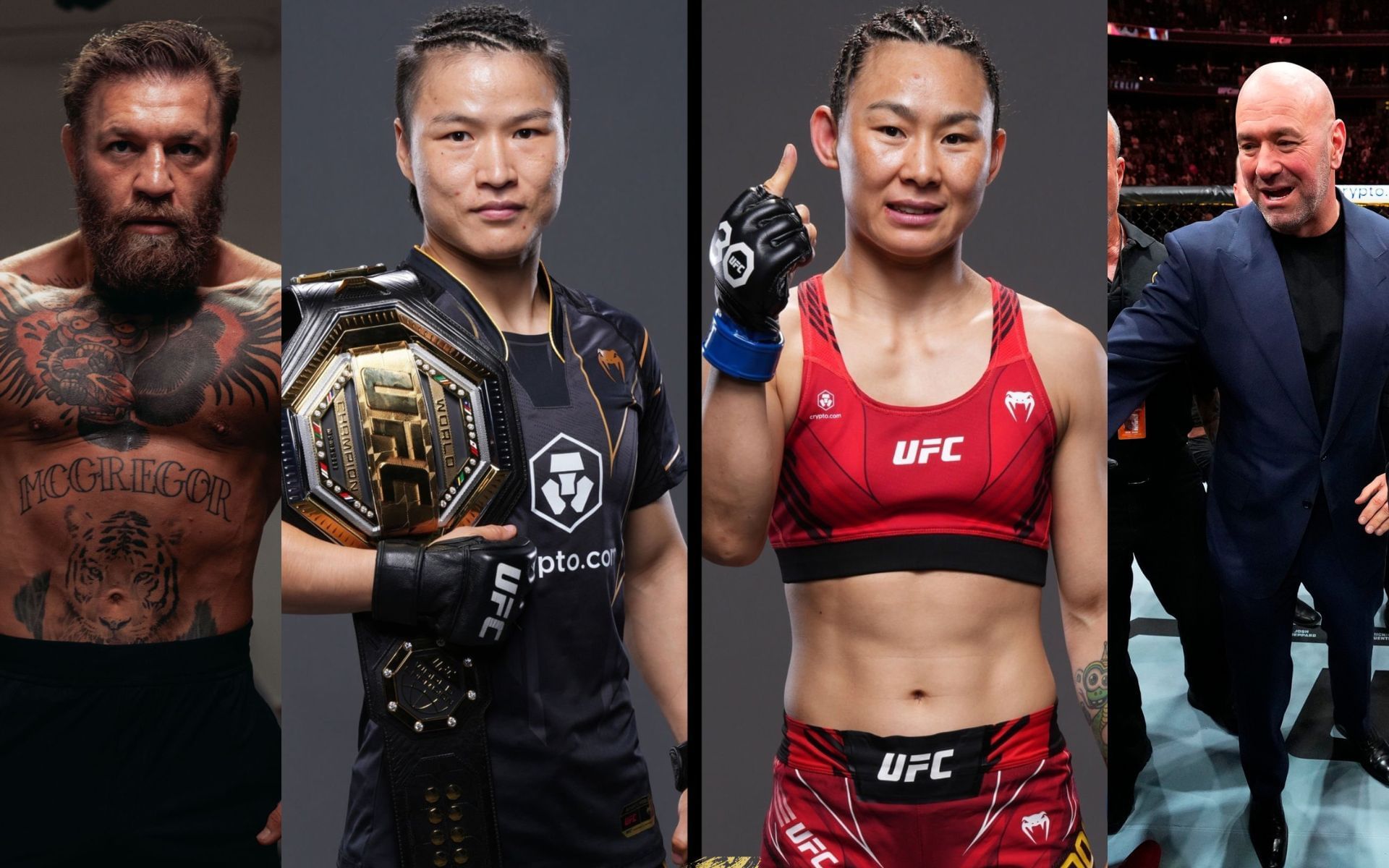 Zhang Weili: Conor McGregor weighs in on the UFC looking to return to ...