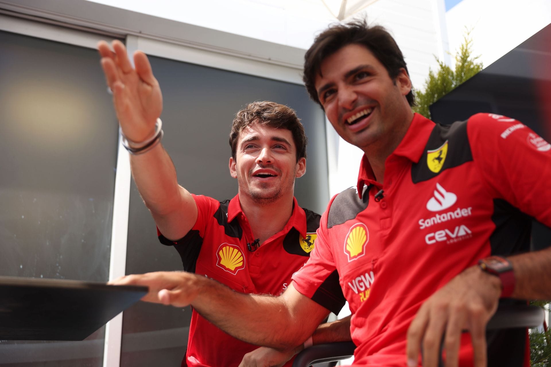 "He's less of an intuitive driver": Ferrari drivers Charles Leclerc and ...