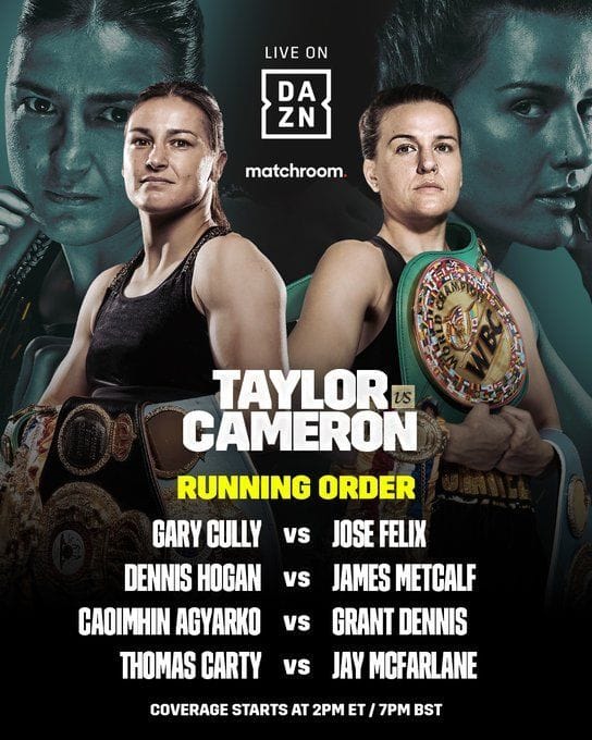 WATCH: Conor Benn and Kell Brook get into brawl ringside for Katie ...