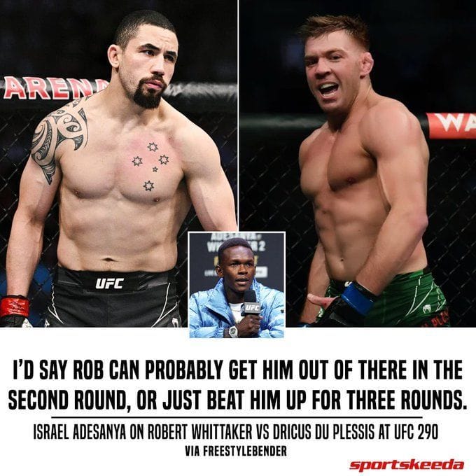 Robert Whittaker next fight: Does Robert Whittaker deserve a third shot ...