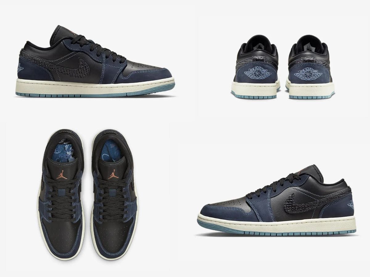 Nike Air Jordan 1 Low "Hoops Black" sneakers: Where to get, release ...