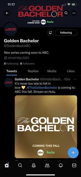 "THEY FINALLY DID IT": Fans overjoyed after ABC announces The Golden Bachelor, network's first ...