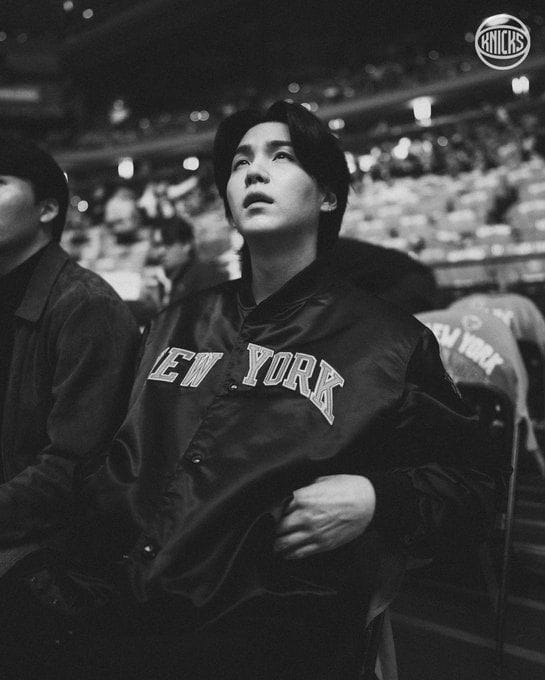 "I'm so proud": BTS' SUGA attends his first match as the newest NBA ...