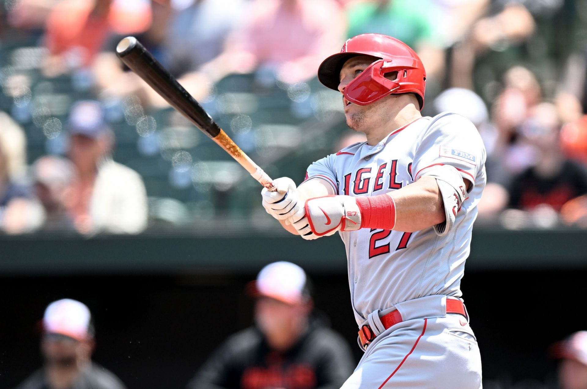 Angels outfielder Mike Trout reaches historic milestone to tie Yankees ...