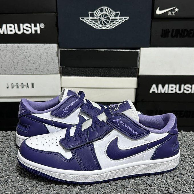 Flyease: Air Jordan 1 Low Flyease "Sky J Purple" shoes: Where to get ...