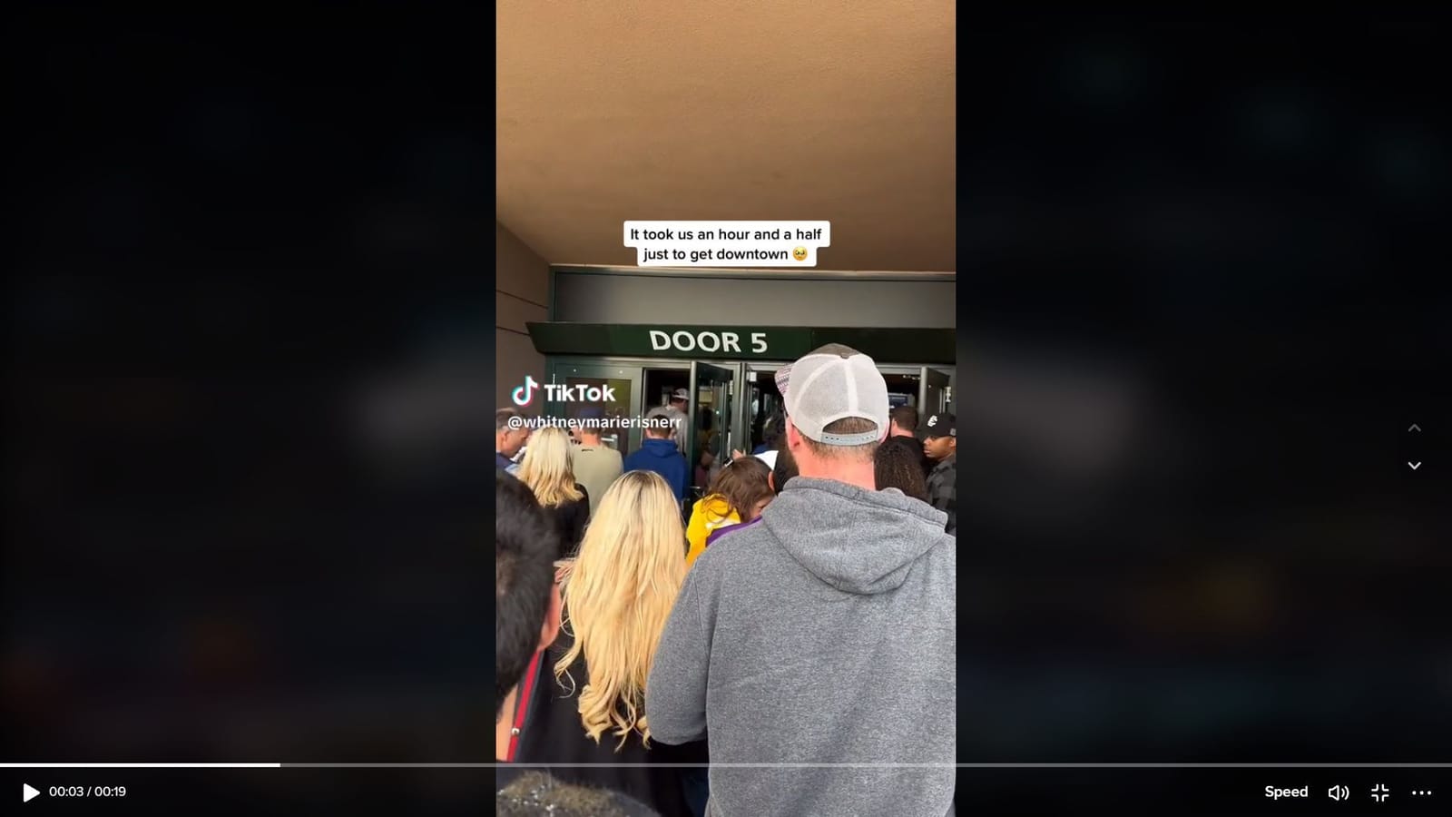 IN PHOTOS: TikTok star Whitney Risner attends Lakers vs Nuggets with ex-Broncos OL and husband ...