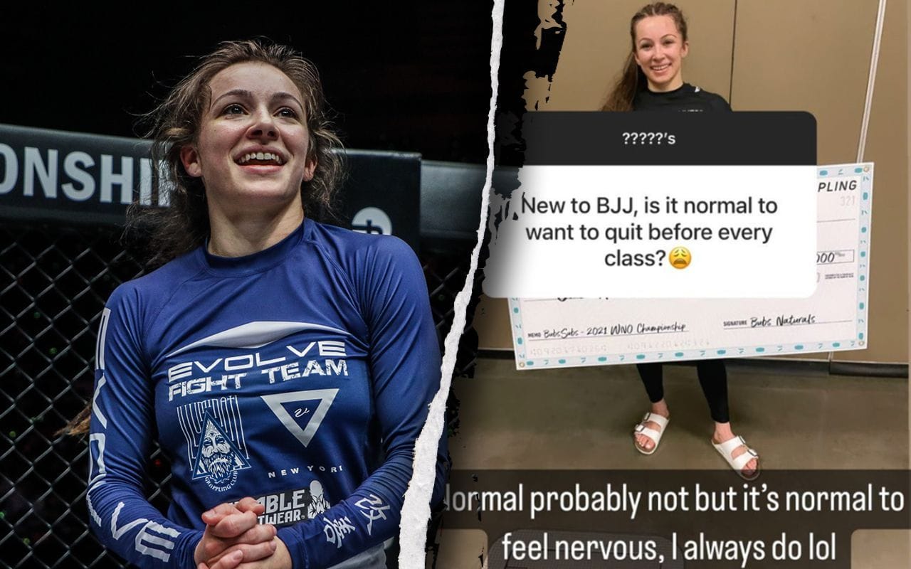 Danielle Kelly shares she still feels nervous during class