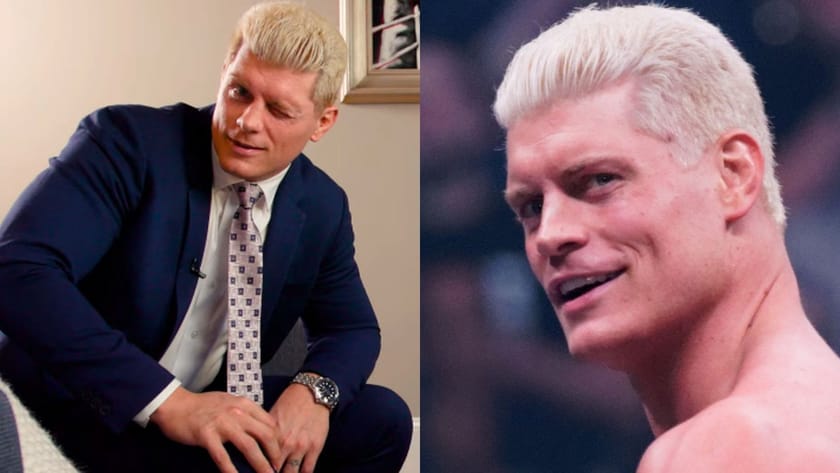 When former top WWE star expressed her desire to kiss Cody Rhodes ...