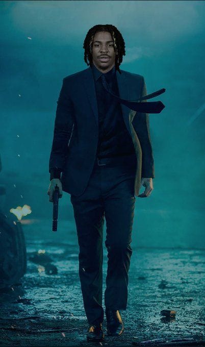 "Ja Wick", "Money getting in his head" - Fans react as Ja Morant seen ...