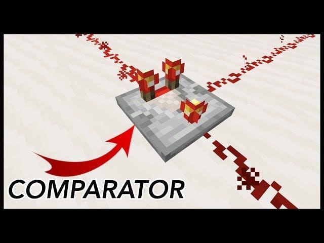 How to Craft a Redstone Comparator in Minecraft?
