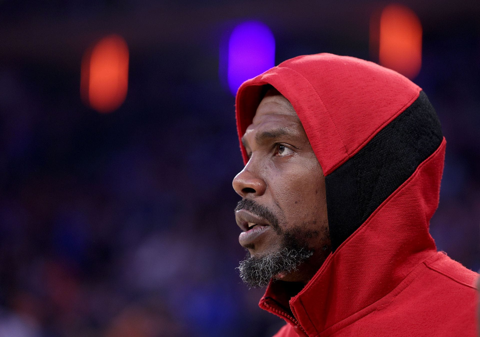 "I'm sure the a*alytics, a*aholycs, or whatever..." - Udonis Haslem ...