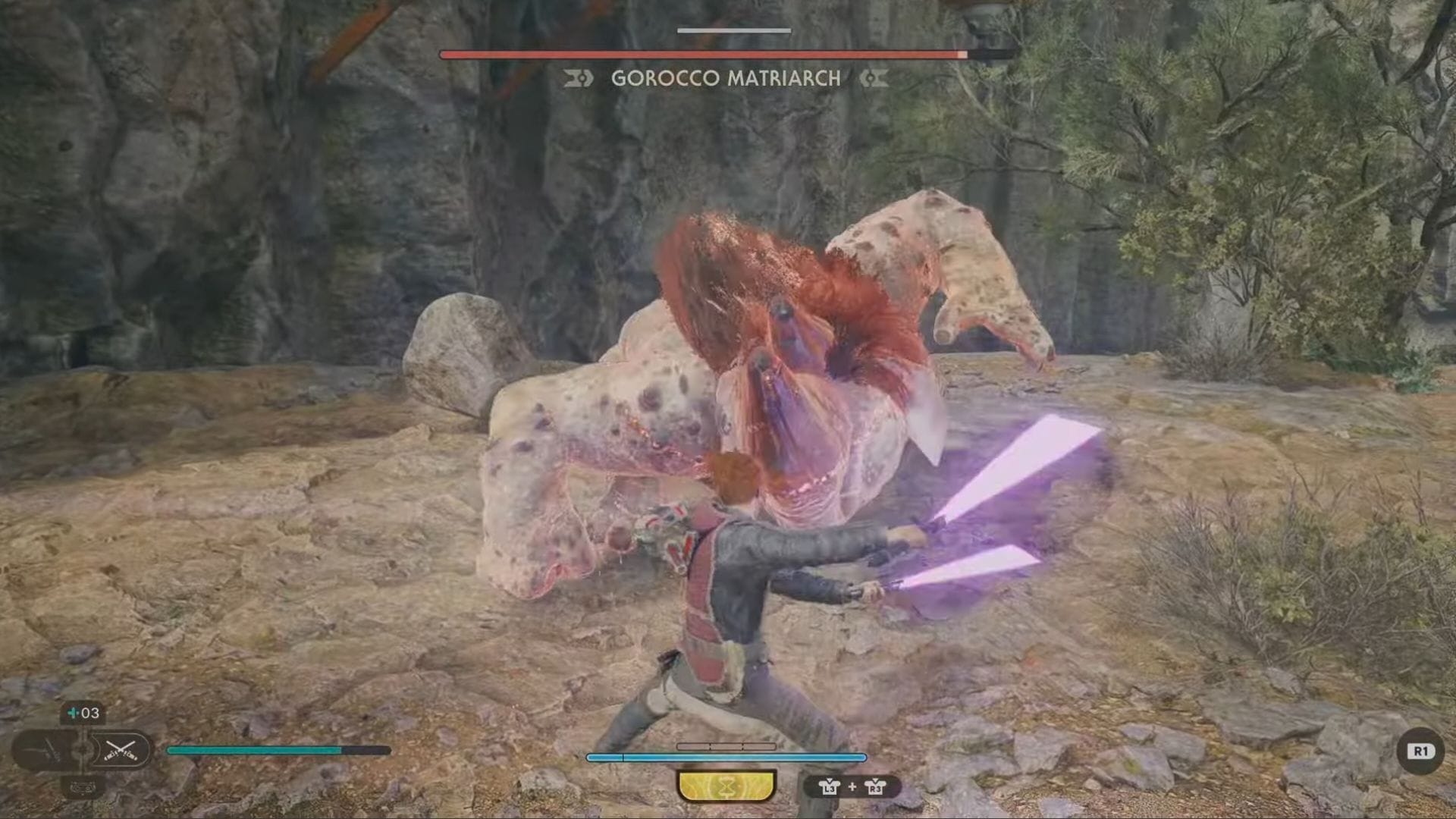 How to defeat Gorocco Matriarch legendary beast in Star Wars Jedi ...