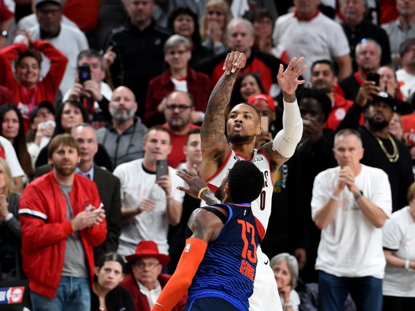 When was Damian Lillard’s game-winner against the OKC Thunder? Taking a ...