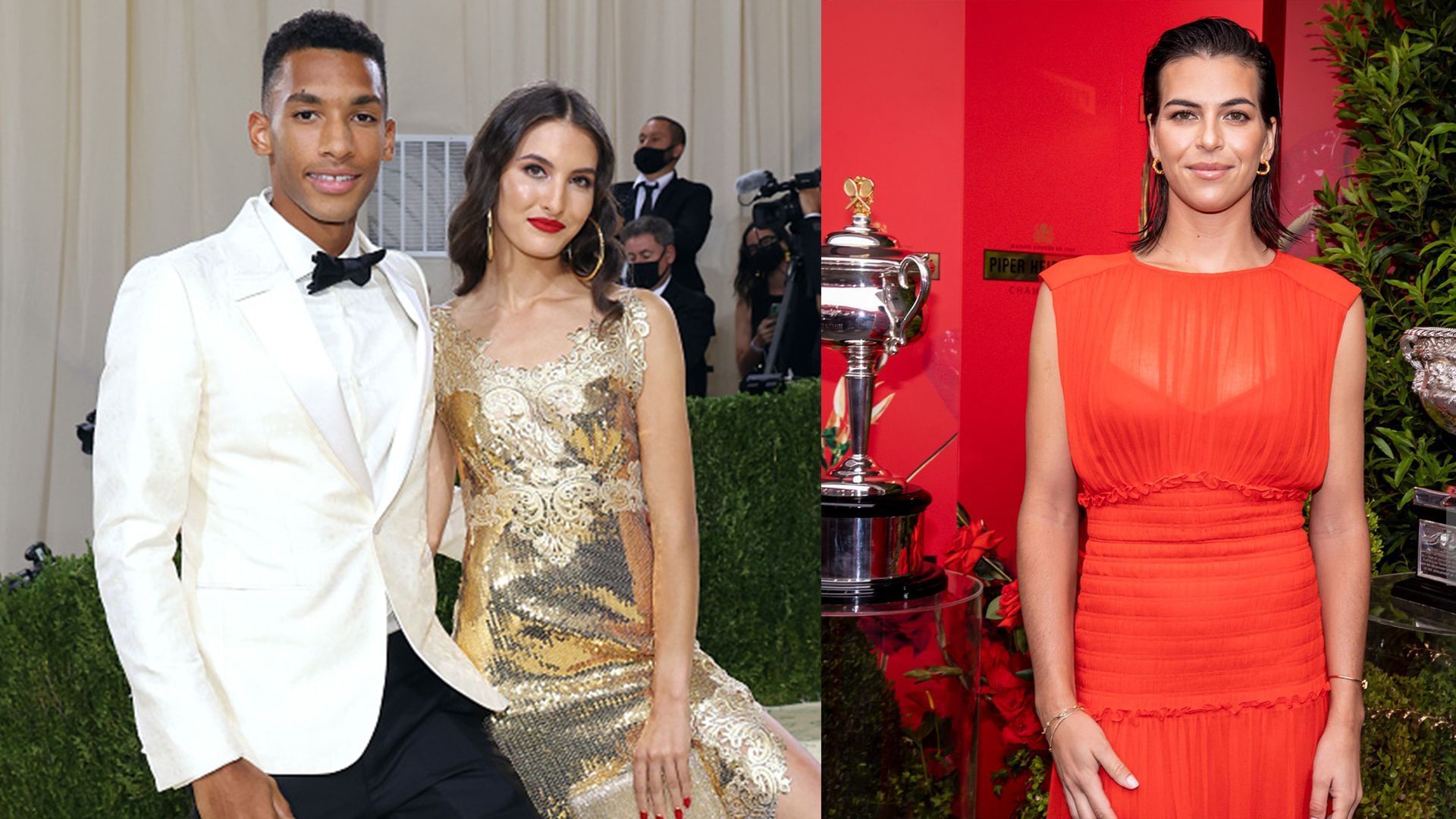 Felix Auger-Aliassime's girlfriend Nina Ghaibi sends cousin Ajla ...