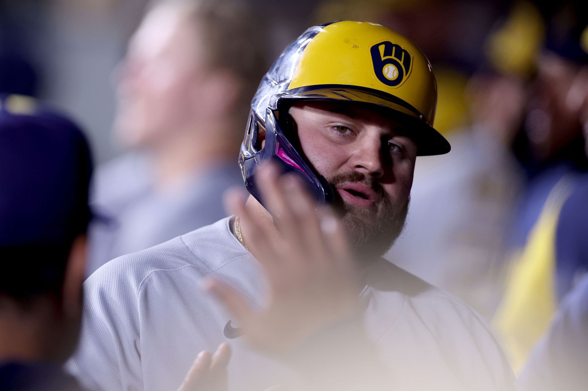 Rowdy Tellez talks about his beef with San Diego Padres Mascot: "He ...
