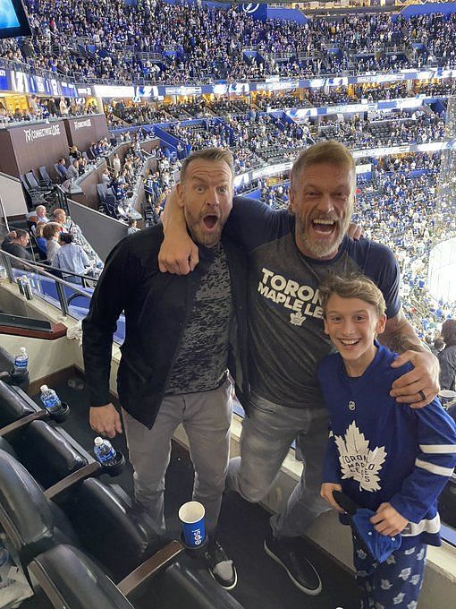 Photo: WWE veteran Edge spotted with two AEW stars Photo: WWE veteran Edge spotted with two AEW stars