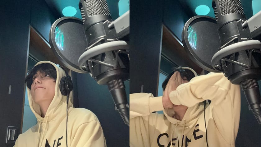 “He is working hard”: BTS’ V hints at solo album with in-studio ...