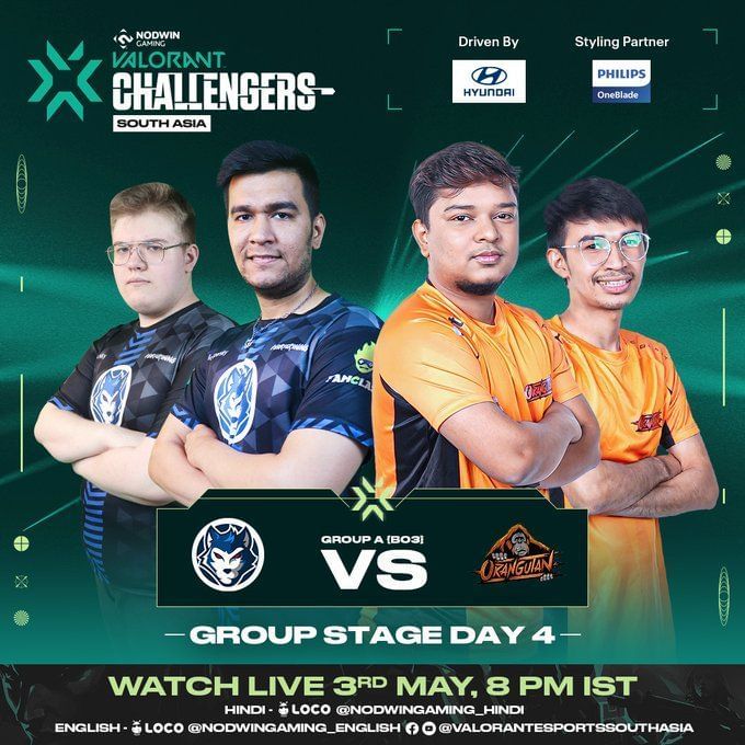 Reckoning Esports vs Orangutan in Valorant Challenger South Asia Split 2: Predictions, where to ...