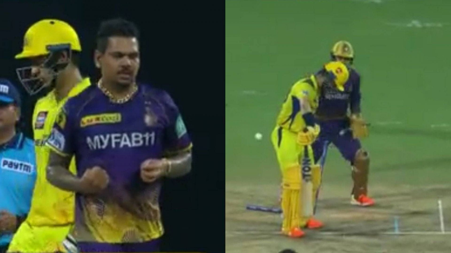 [Watch] Sunil Narine castles Moeen Ali with a drifting delivery in CSK ...