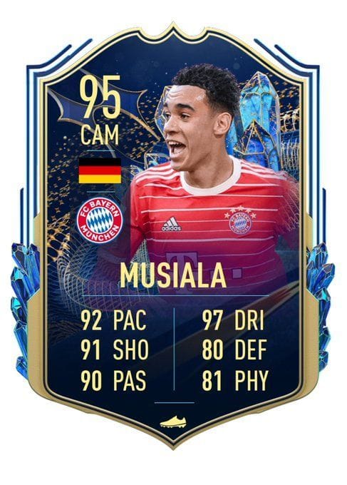 FIFA 23 leak suggests that Jamal Musiala will receive a Bundesliga TOTS ...