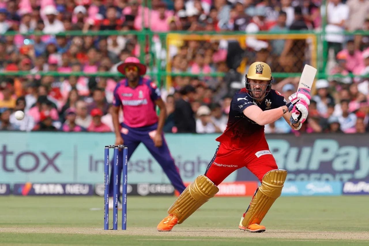 "He wants the Orange Cap" - Aakash Chopra lauds Faf du Plessis' knock ...