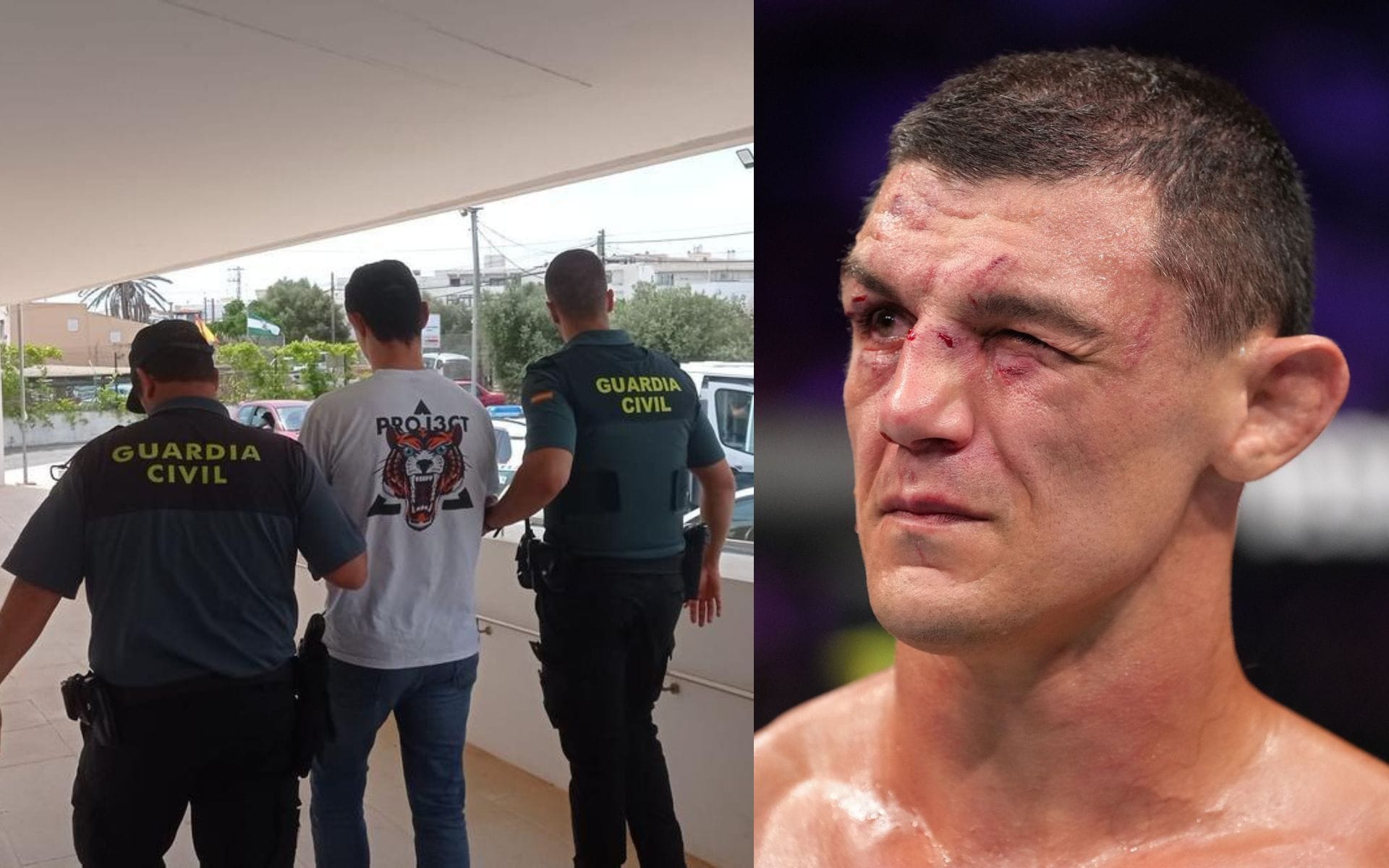 Former UFC fighter arrested: Horrific attack on taxi driver leaves face ...