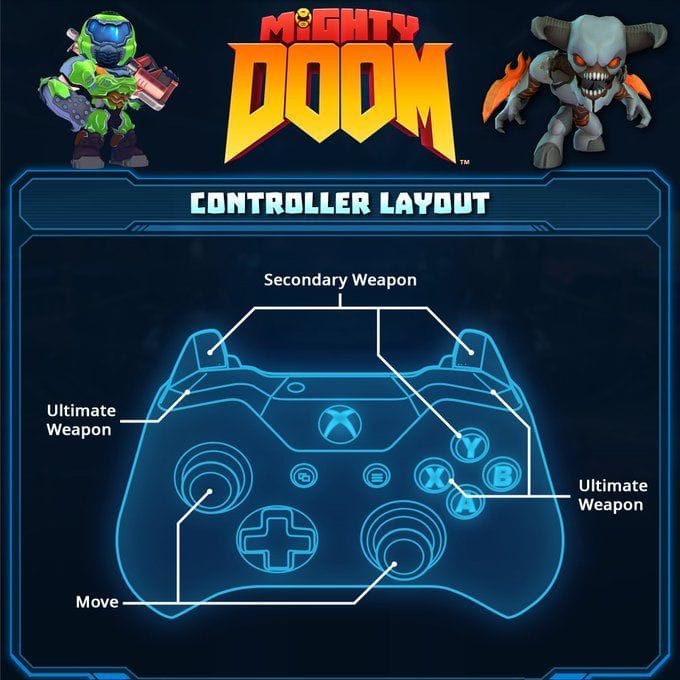 How to play Mighty Doom with a controller on your mobile