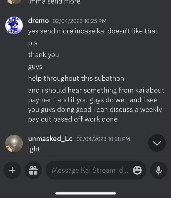 Twitter user accuses Kai Cenat of "scamming" them for "100+ ideas" and ...