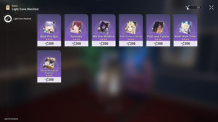 How to use Lucent Afterglow in Honkai Star Rail: Light Cone manifest guide