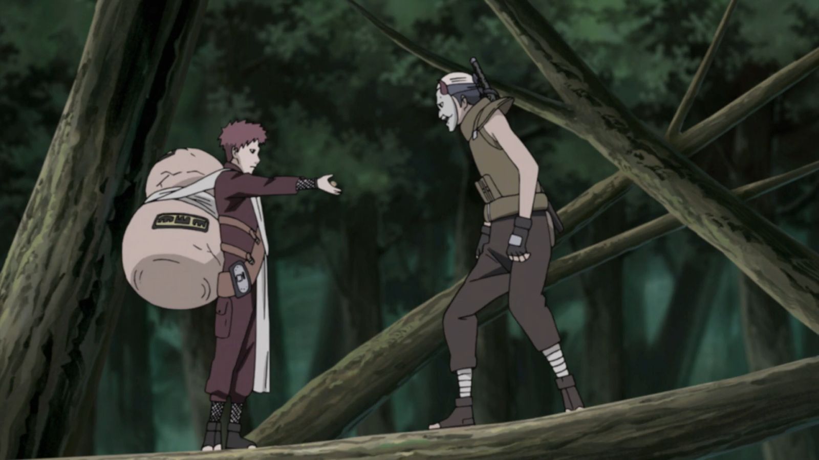 Who is Suna Assassin Captain in Naruto?