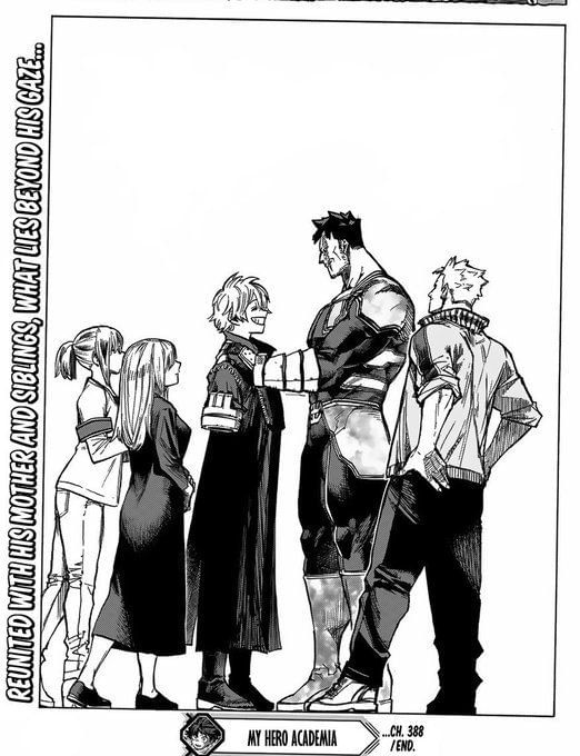 My Hero Academia chapter 388: Endeavor and Rei confront Dabi as the ...