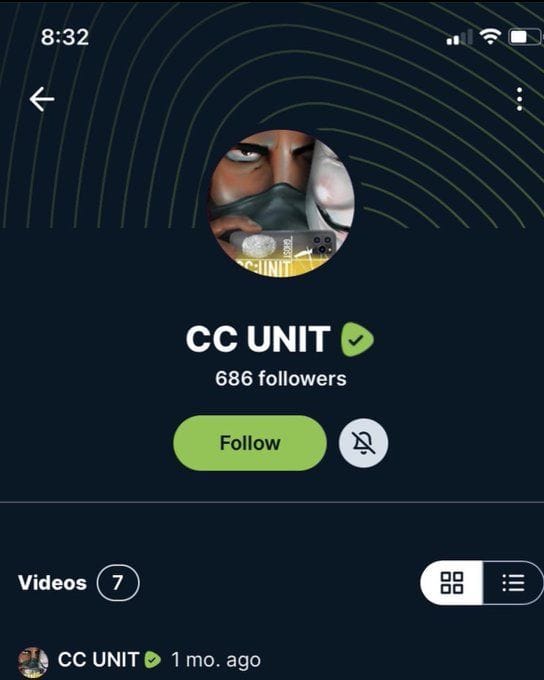 What happened to CC Unit’s YouTube channel? YouTuber's channel ...