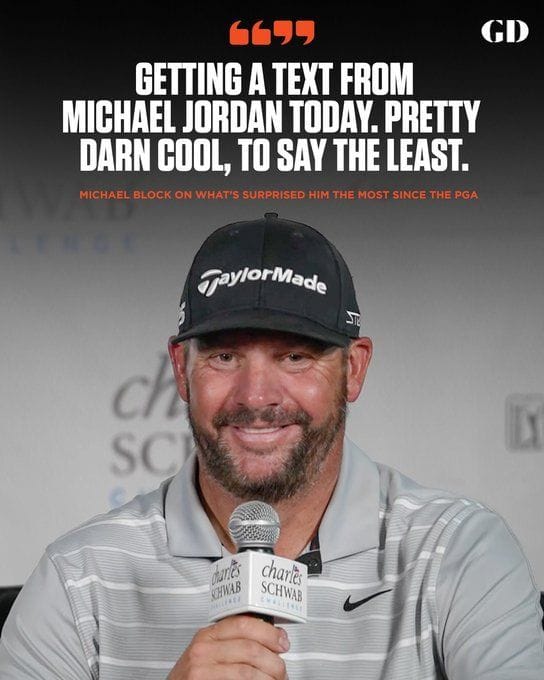 "Pretty darn cool" - PGA Championship star Michael Block received a ...