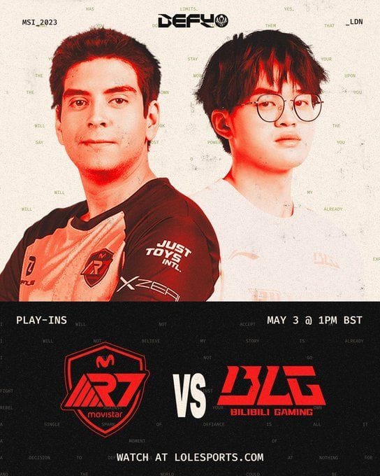 Bilibili Gaming vs Rainbow7 League of Legends MSI 2023 play-in: Head-to ...