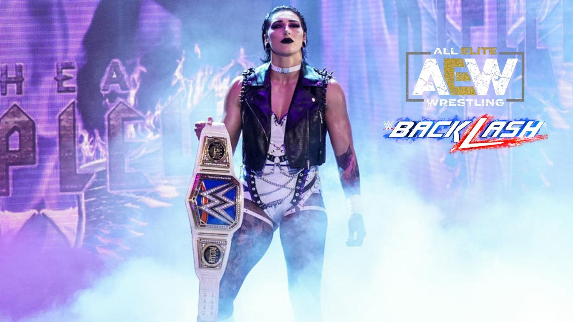 Rhea Ripley seemingly paid tribute to major AEW star at WWE Backlash