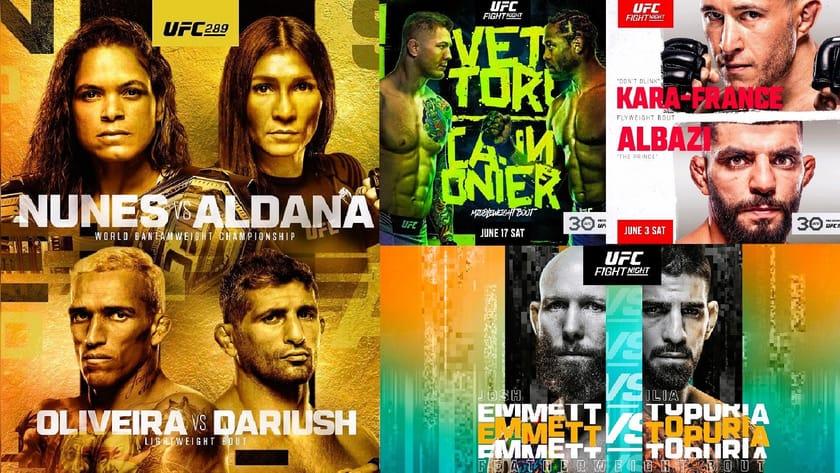 UFC: 5 biggest UFC fights to look forward to in June 2023