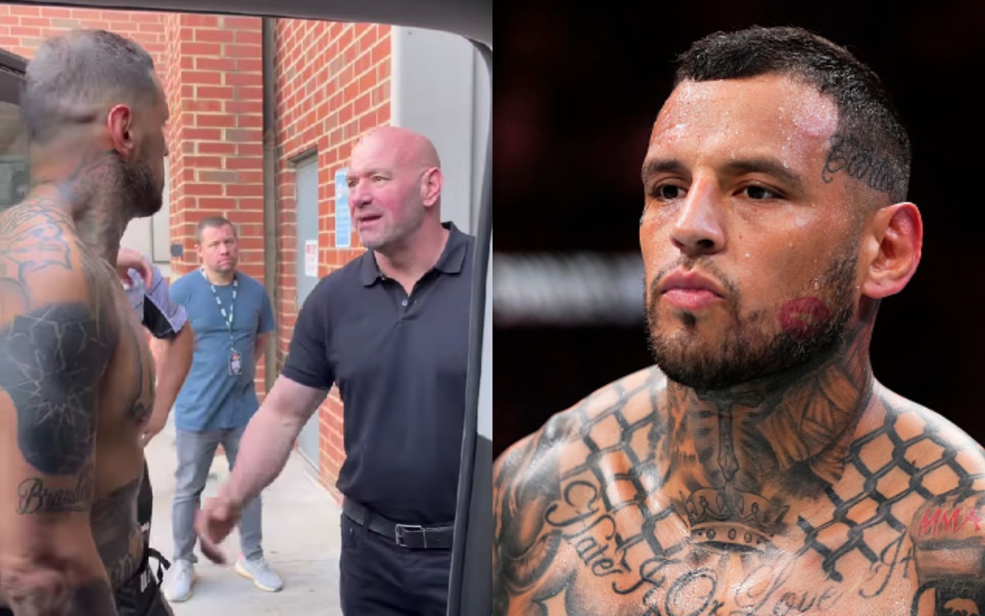 Daniel Rodriguez: Watch: Dana White consoles Daniel Rodriguez after ...