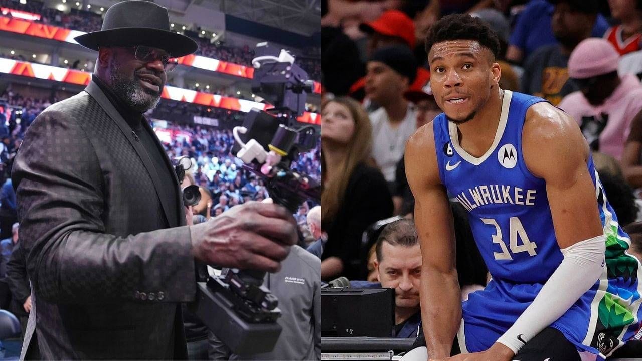 "You’re expected to win"- Shaquille O'Neal blasts Giannis Antetokounmpo ...
