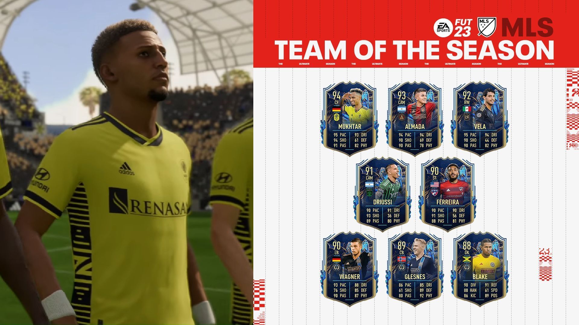 EA Sports reveal FIFA 23 MLS TOTS roster, featuring Mukhtar and Almada