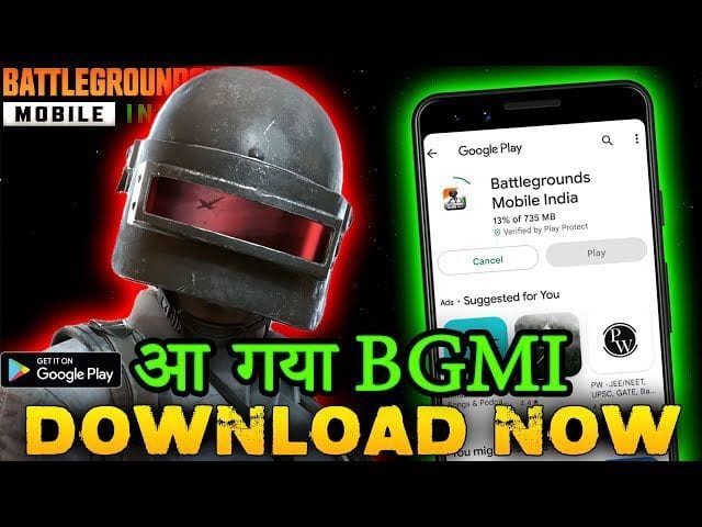BGMI download now showing on Play Store: How to download, file size ...