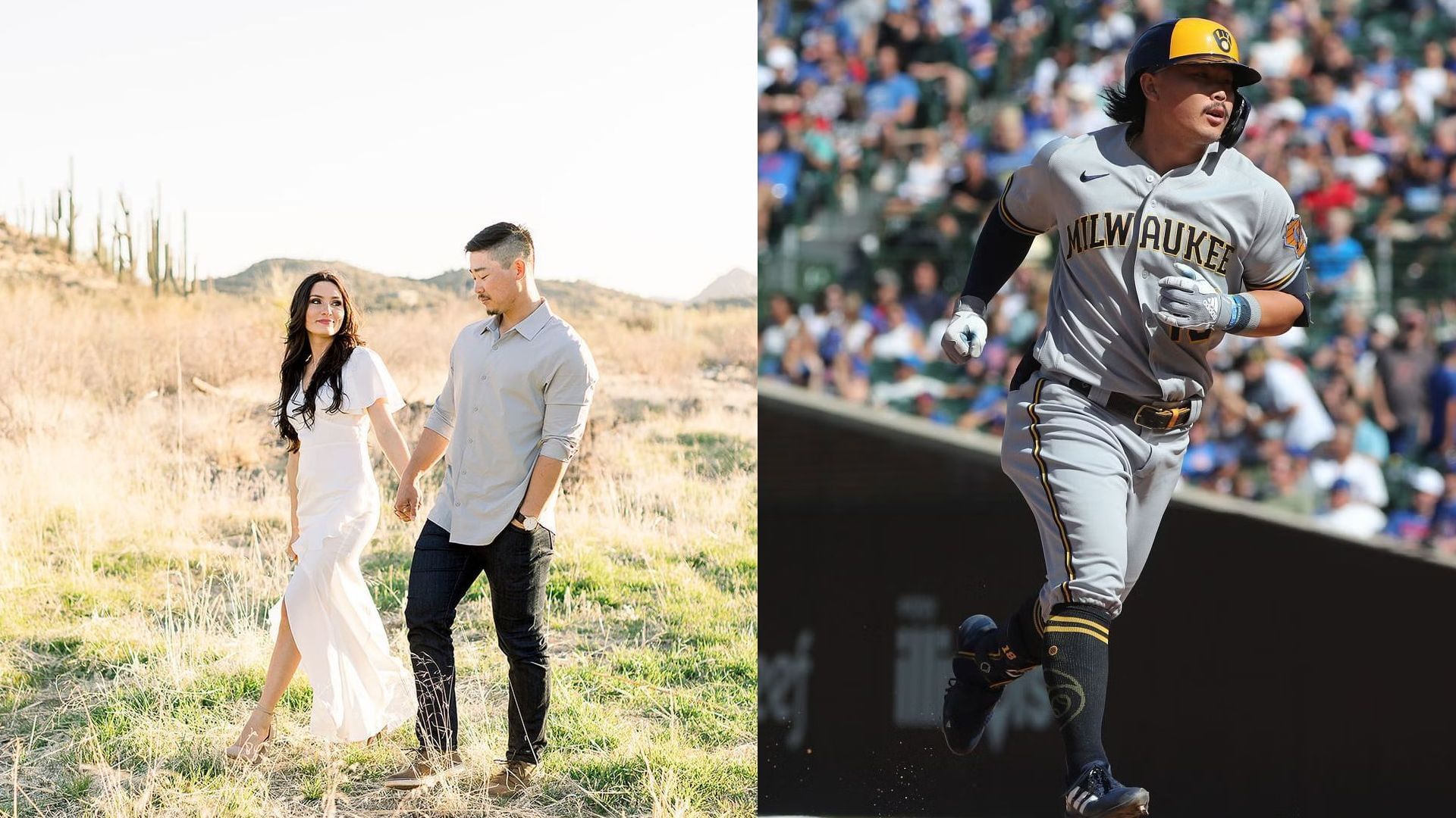 Keston Hiura wife Jaclyn Creel: Who is Keston Hiura's wife, Jaclyn ...