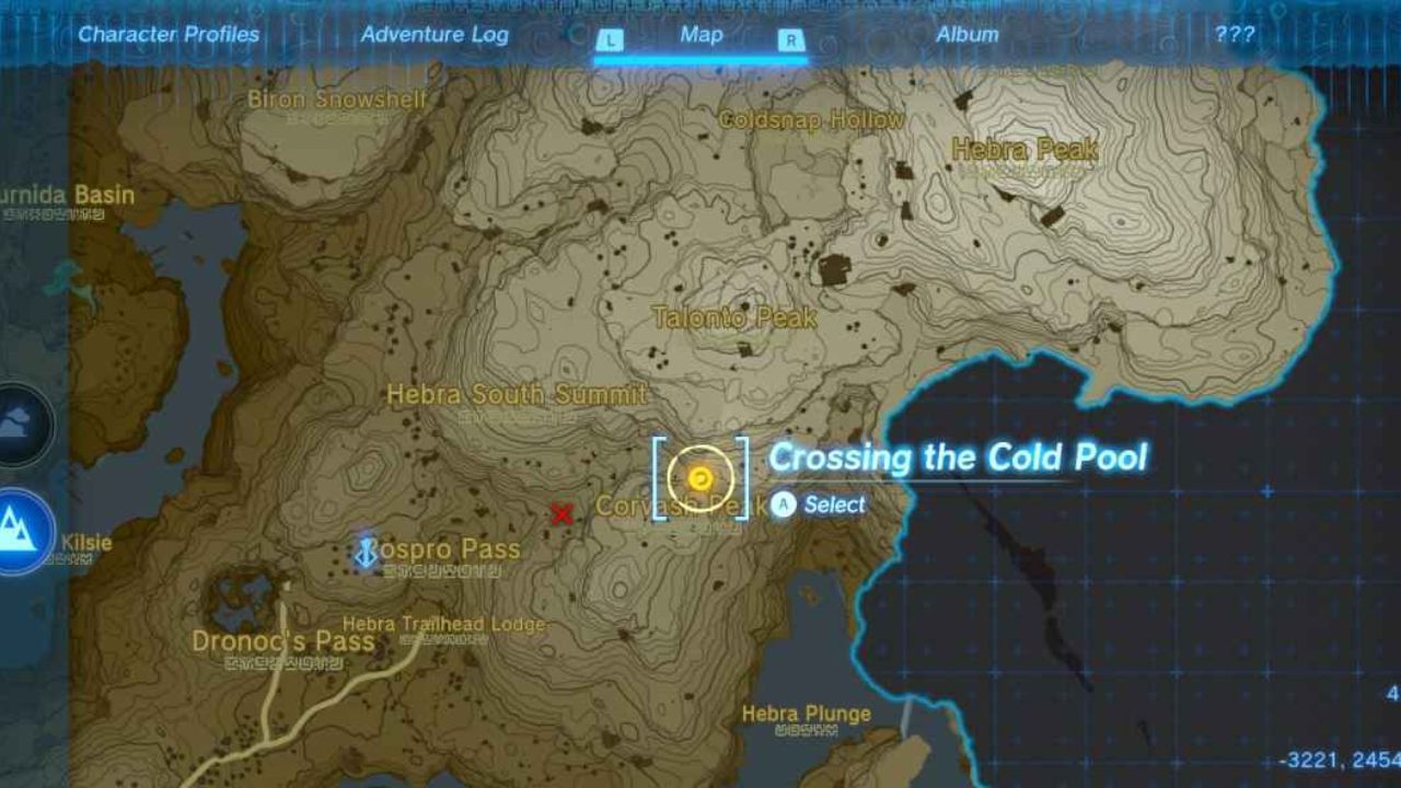 How to complete Crossing the Cold Pool Side Quest in The Legend of ...